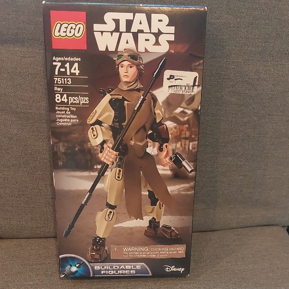Lego | Toys | Lego Star Wars Rey Buildable Figure Tan And Brown | Poshmark